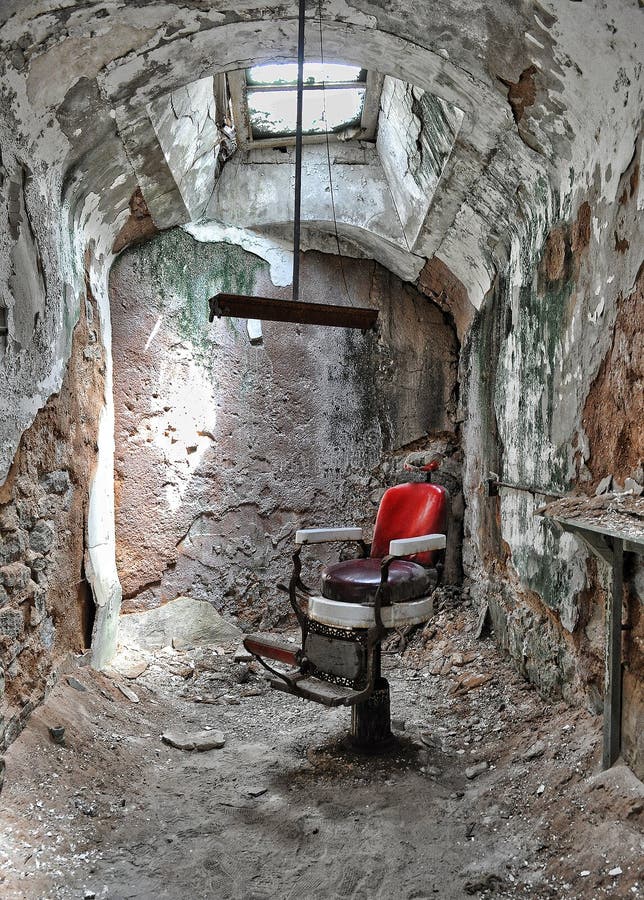 Al Capone Cell at Eastern State Penitentiary Stock Photo - Image of ...