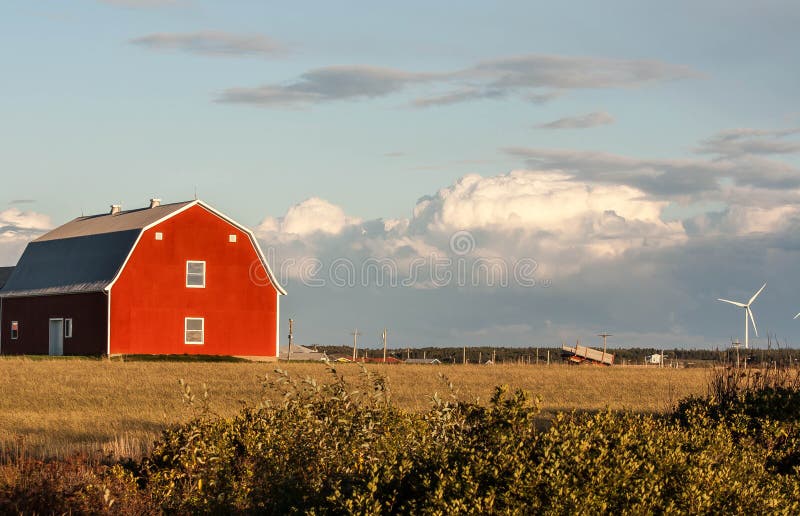 Red and white barn stock photo. Image of landscape, architecture - 30946890