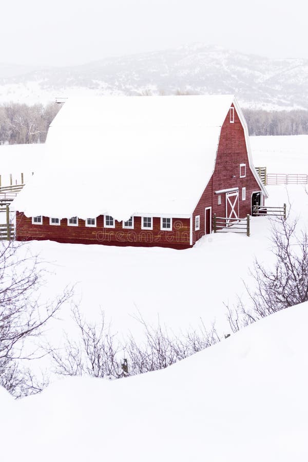 Red barn stock image. Image of rocky, wreath, plant, steamboat - 29078237