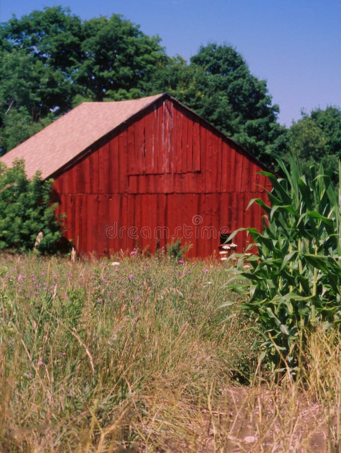 Old Iowa Barn stock photo. Image of stone, wood, historic - 41438