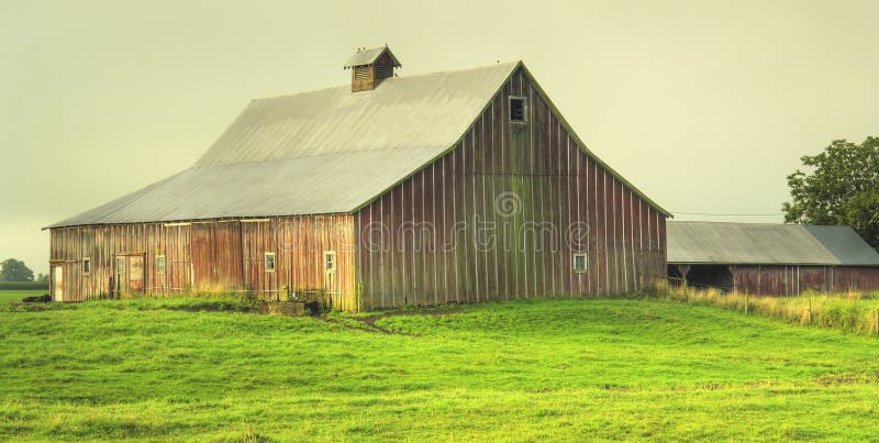 Red Barn Farm stock image. Image of agriculture, farm - 23698493