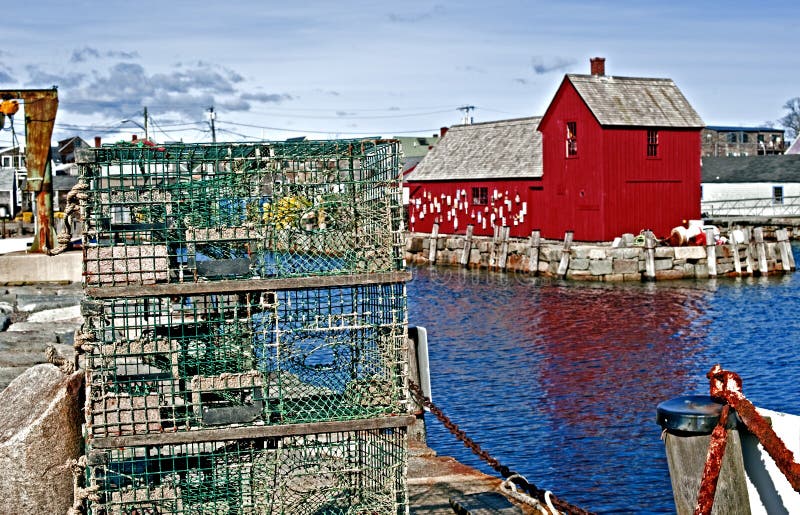 Red Barn. Motif Number 1. stock photo. Image of pier - 22449940