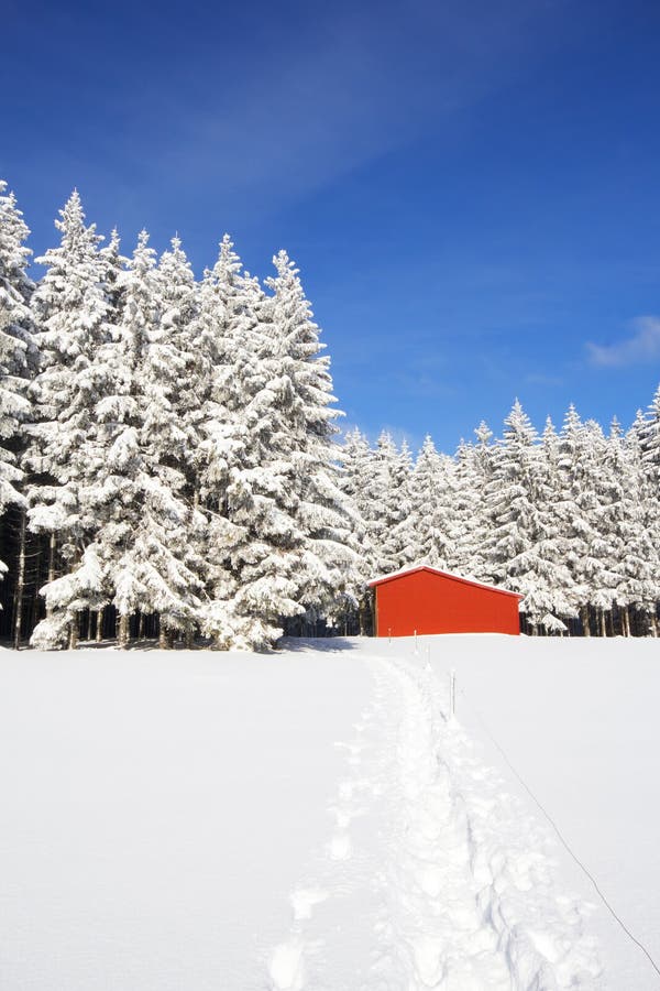 Red barn stock image. Image of color, field, barn, copyspace - 38826331