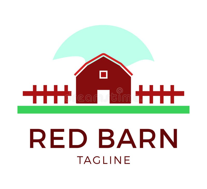Red Barn Logo Stock Illustrations – 528 Red Barn Logo Stock ...