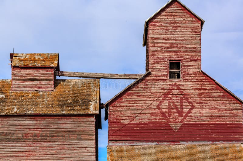A Red Barn with a White Cross on it Stock Photo - Image of travel ...