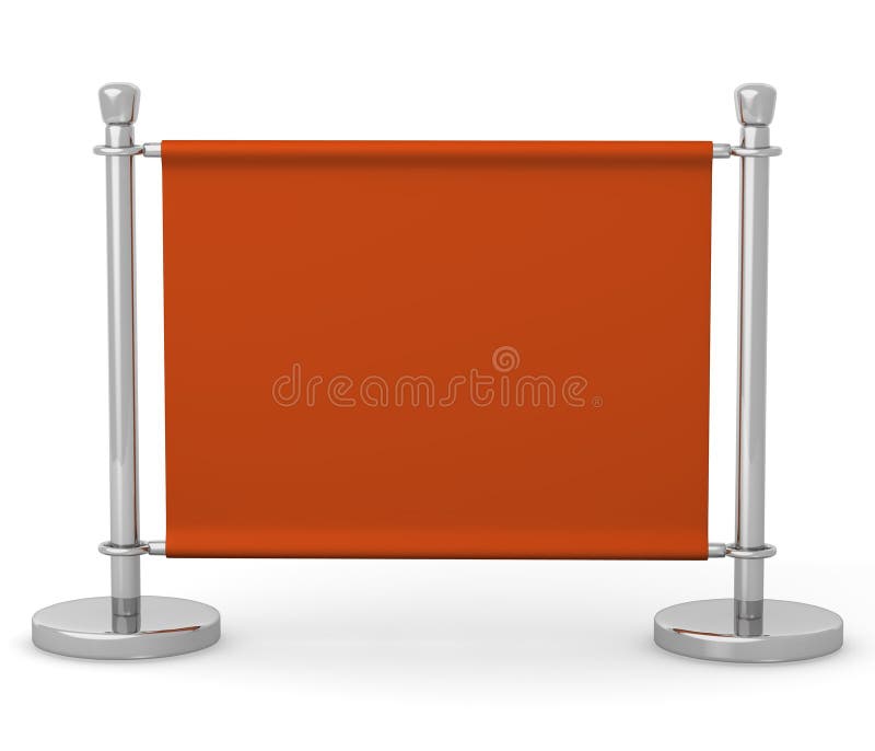 Red barrier stock illustration. Illustration of gate - 23756238