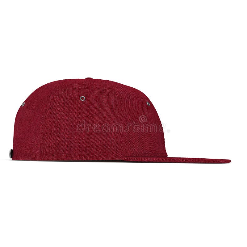 Red Baseball Hat Side View Stock Illustrations – 236 Red Baseball Hat ...