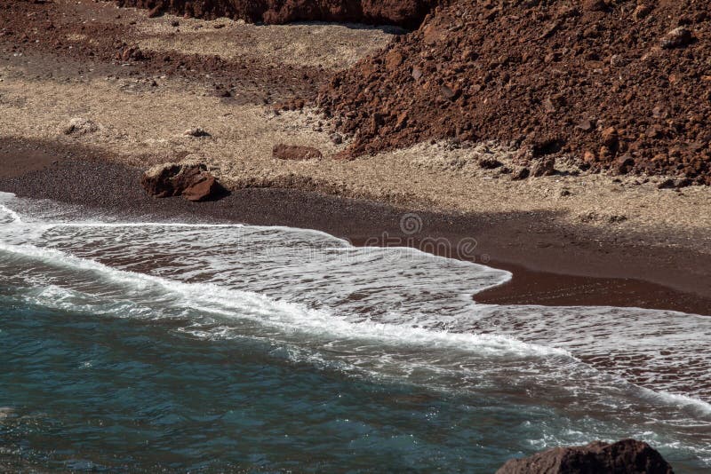 Red Sand Beach Rhodes Greece Stock Photos - Download 141 Royalty Free ...