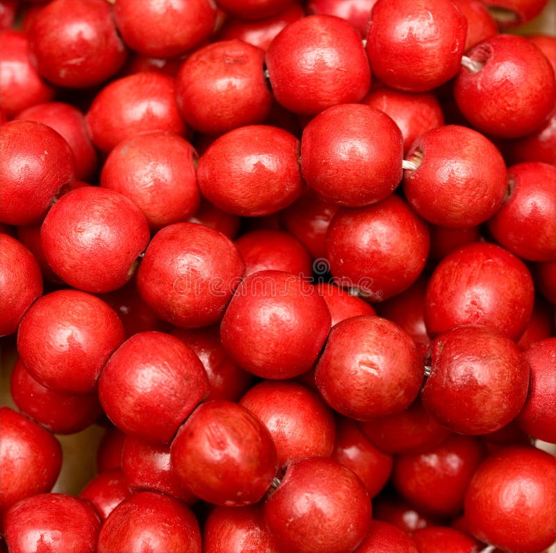 Red beads stock photo. Image of closeup, colour, colorful - 7583406