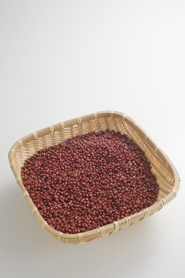 Red bean stock image. Image of ingredient, basket, style - 11913539