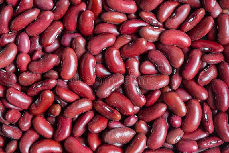 Red Bean Beans As Pattern Background, Close Up Stock Photo - Image of ...
