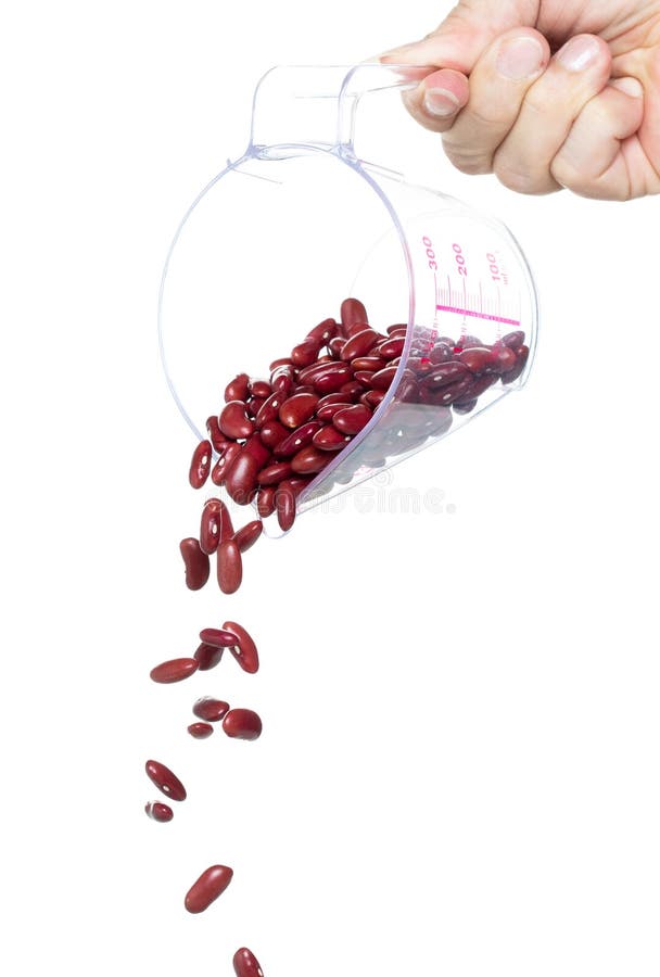 Red Bean Fall, Red Grain Beans Explode Abstract Cloud Fly from ...