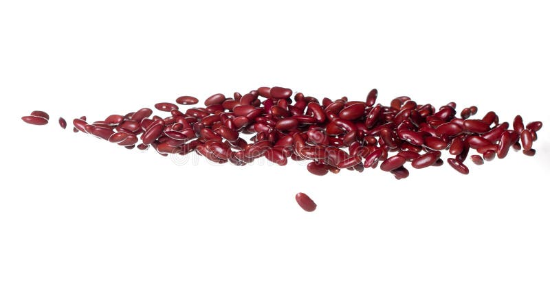 Red Bean Flying Explosion, Red Grain Beans Explode Abstract Cloud Fly ...