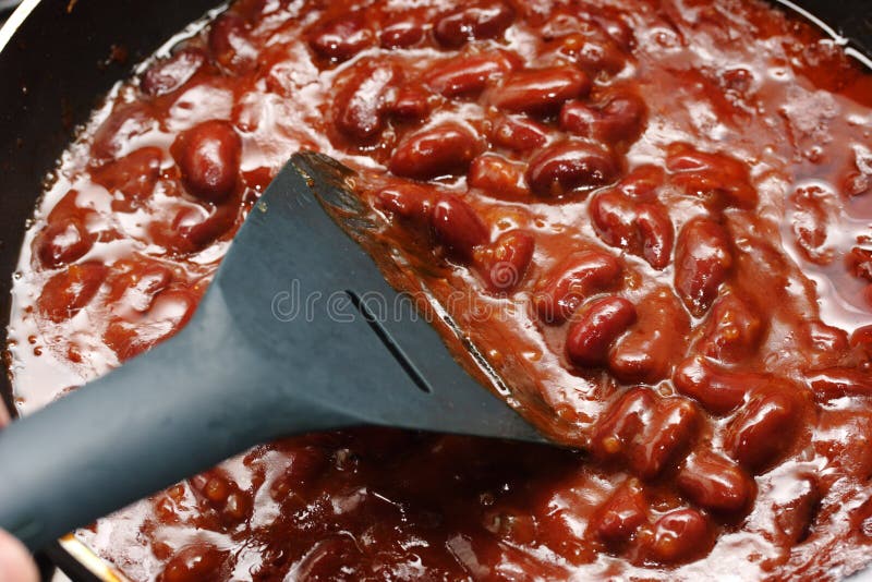 Red beans. stock photo. Image of skillet, kidney, vegetable - 7454794