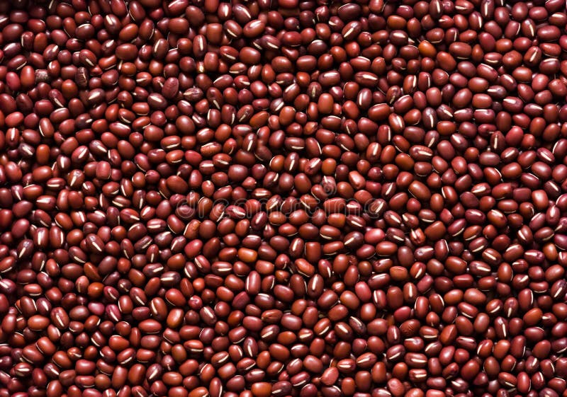 Red Beans Closeup Backgrounds Stock Photo - Image of healthy, food ...