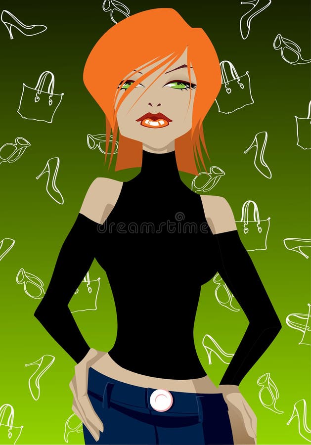 Red Beast stock vector. Illustration of celebrity, party - 21539309