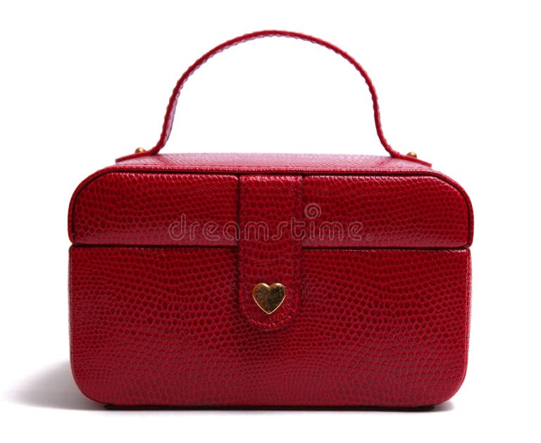 Red beauty box stock photo. Image of accessories, jewelry - 9162106