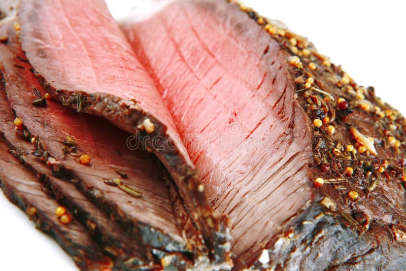 Red beef slice stock photo. Image of fried, marinated - 12109416