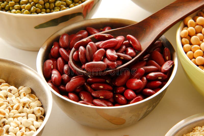 Red beens stock photo. Image of lentil, mung, beens, mixture - 63444268