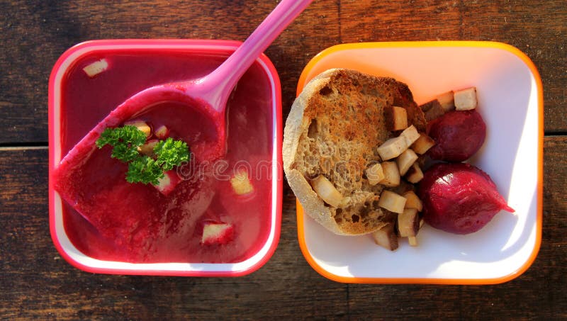 Red beet soup stock photo. Image of stew, russian, soup - 34085600
