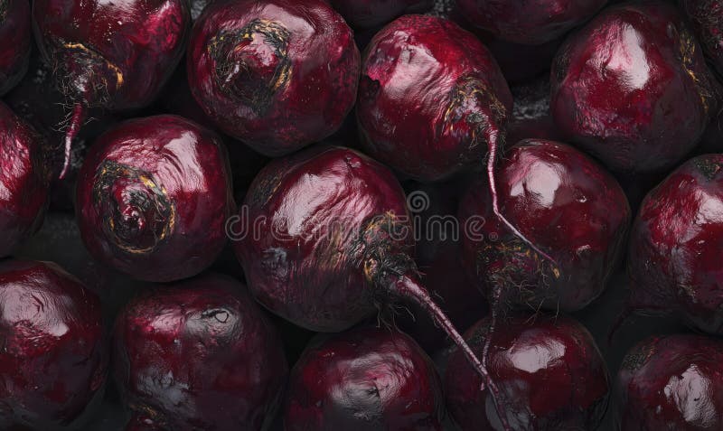 Red Beetroot Texture, Vegetables with Natural Roots, Copy Space Stock ...