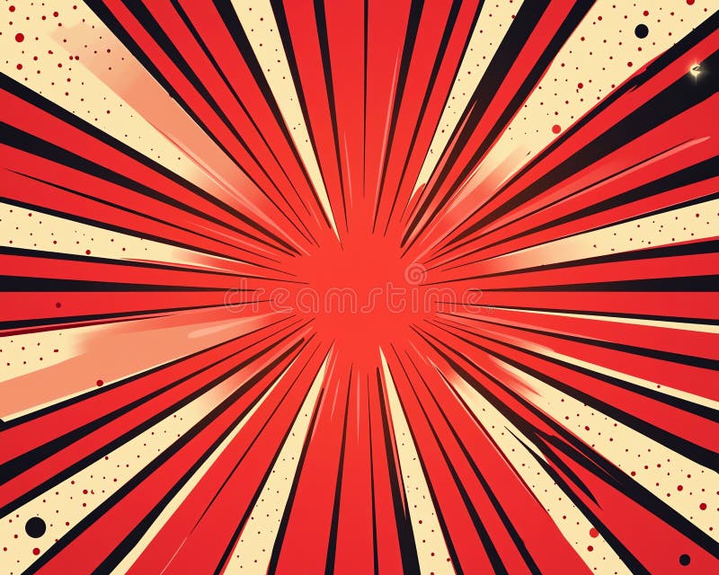 Red and Beige Abstract Burst Background Illustration Stock Image ...