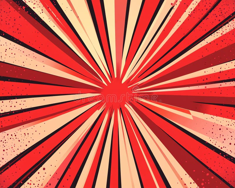 Red and Beige Abstract Burst Background Illustration Stock Photo ...