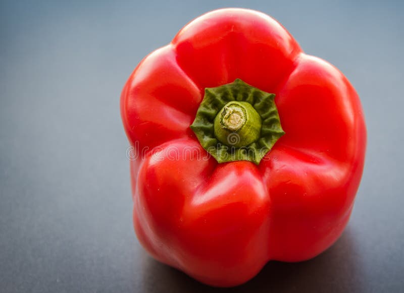 Red Bell pepper stock image. Image of food, plant, vitamin - 75290909