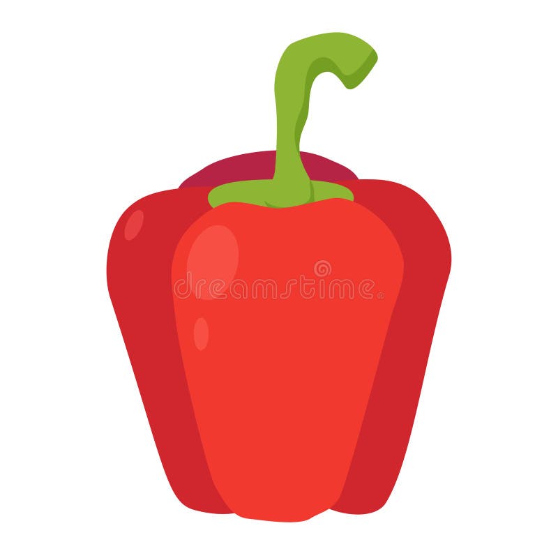 Bell pepper label sticker stock vector. Illustration of aubergine ...