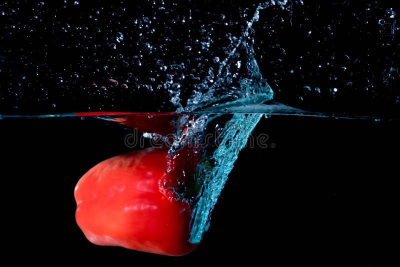 Food Splash stock photo. Image of drink, salad, water - 100259328