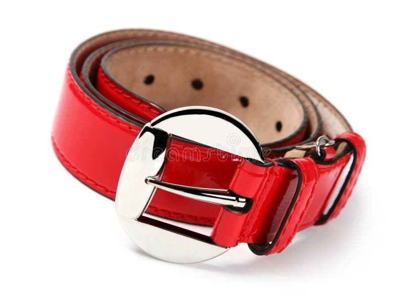 Red belt stock photo. Image of brown, white, accessory - 6960796
