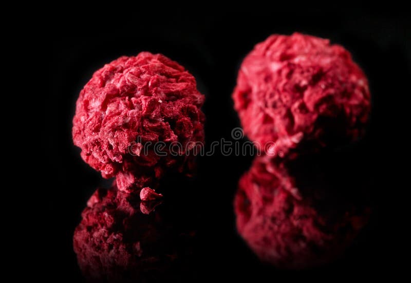 Red Berry Chocolate Candies Stock Image - Image of abstract, romantic ...