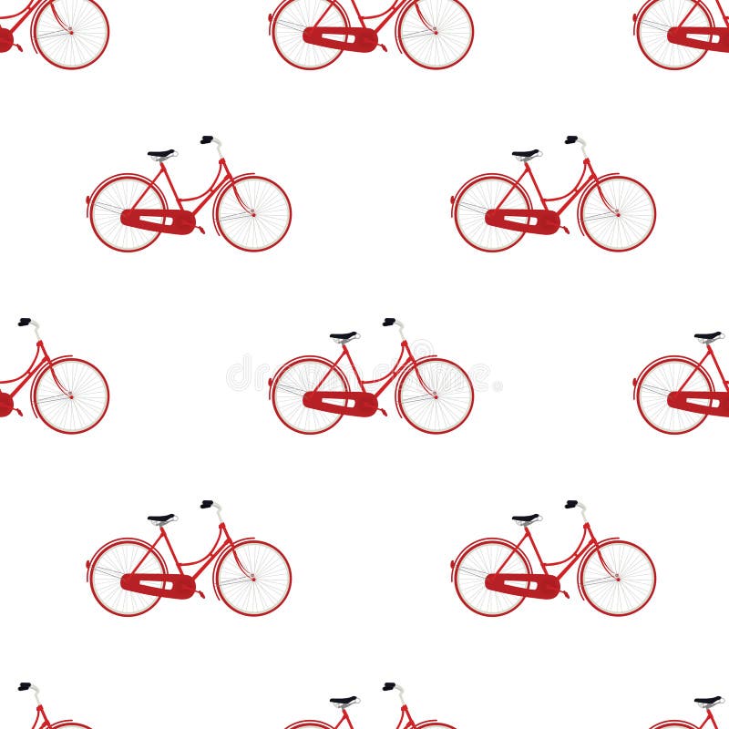 Bicycle and Background As Vector Illustration Stock Vector ...