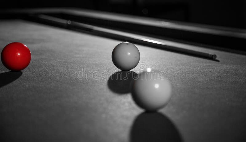 The red billiard ball stock image. Image of moment, bollard - 96027691