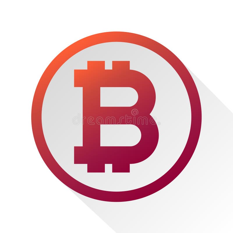 Bitcoin Icon. Business, Finance and Technology Concept. Vector Image ...