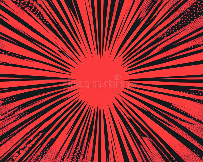 Red Black Abstract Burst Background Illustration Stock Photo - Image of ...