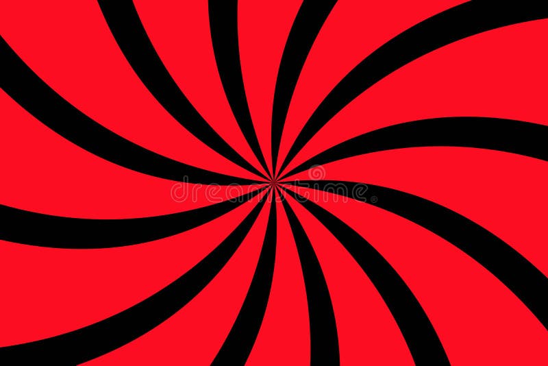 Red and Black Background with Rays Twists Abstract Background Stock ...