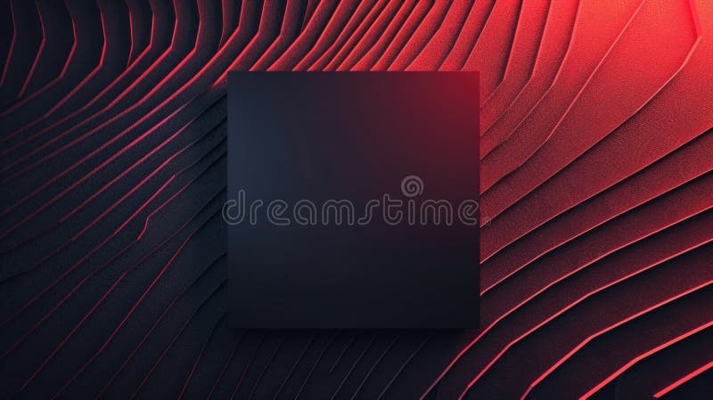 Red and Black Background Square Object Stock Photo - Image of object ...