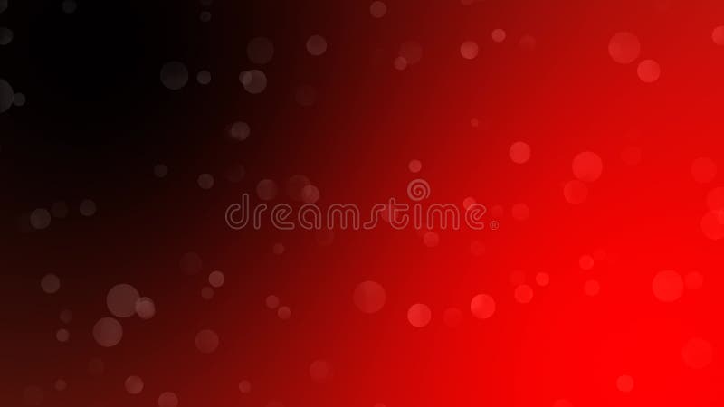 Red and Black Bokeh Gradient Background Loop Motion. Moving Bubbles Colorful Blurred Animation ...