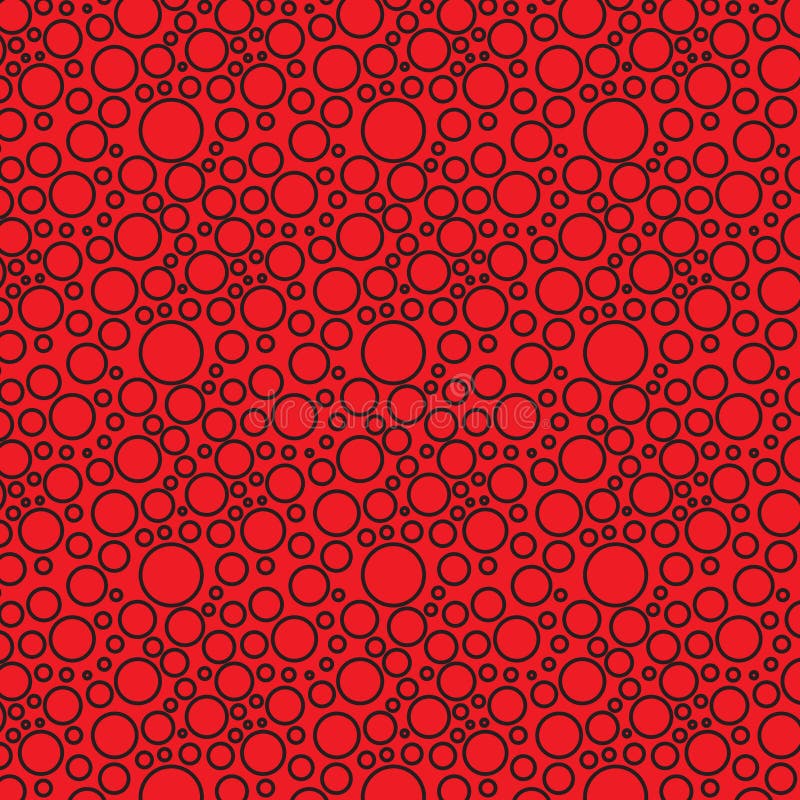 Red Black Bubble Blood Pattern Stock Vector - Illustration of grunge ...