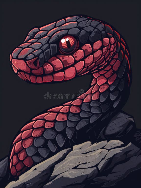 Coiled Snake Stock Illustrations – 3,115 Coiled Snake Stock ...