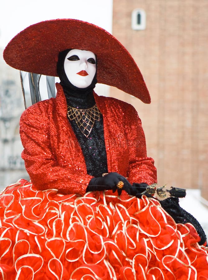 Red and black costume stock photo. Image of sequin, holiday - 4715436