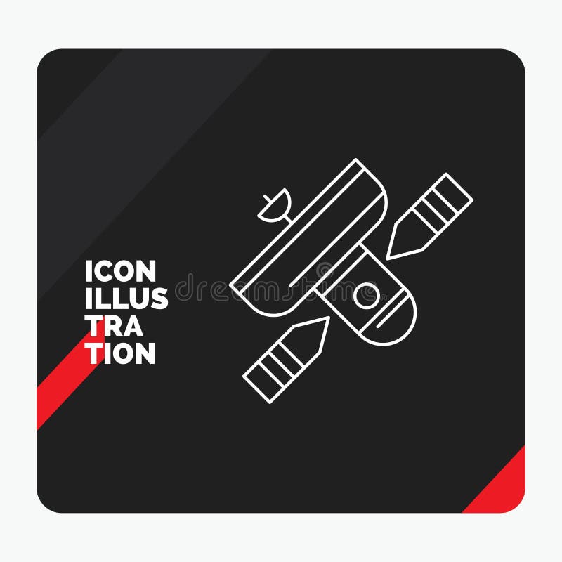 Red and Black Creative Presentation Background for Broadcast ...