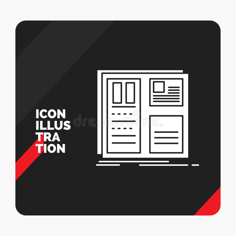 Modern Black Red Web Ui Elements Stock Illustrations – 242 Modern Black ...