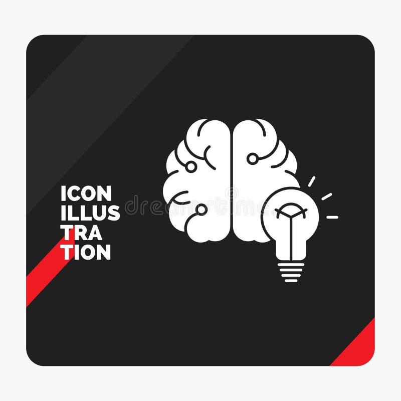 Red and Black Creative Presentation Background for Idea, Business ...