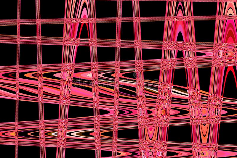 Red and Black Directions 3d Abstract Design Stock Illustration ...