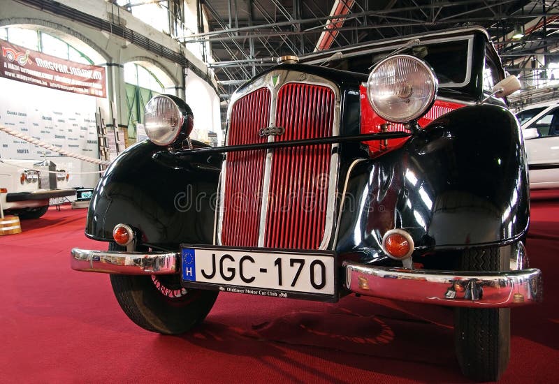 Red-black DKW (Audi) editorial photo. Image of editorial - 19274991