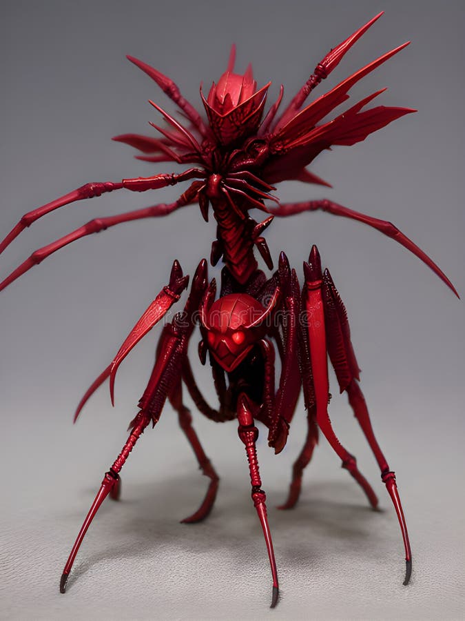 Evil Monster in the Hell , Ai Generated Stock Illustration ...