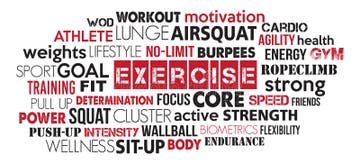 Exercise Word Cloud Stock Illustrations – 6,627 Exercise Word Cloud ...