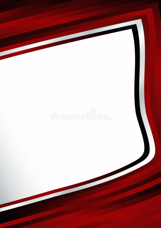 Red and Black Frame Background with Space for Your Text Beautiful ...